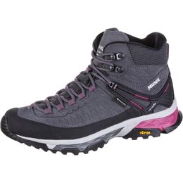 Meindl Top Trail Mid Gtx Wanderschuhe Damen - grau - Gr. 38 - Leder