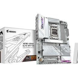 Gigabyte Mainboard "X870E AORUS ELITE WIFI7 ICE Mainboard – Unterstützt AMD Ryzen 9000 Pro", B:33,5cm H:8,3cm T:27,2cmohne farbbezeichnung, Mainboards