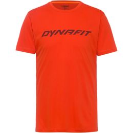 Dynafit Traverse 2 Funktionsshirt Herren - orange - Gr. L - Polyester
