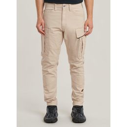 G-Star Raw Cargohose G-STAR "Zip Pocket 3D Skinny Cargohose 2.0", Damen, Gr. 28, L&auml;nge 32, dk brick, Obermaterial: 98% Baumwolle, 2% Elasthan, Hosen Cargohose