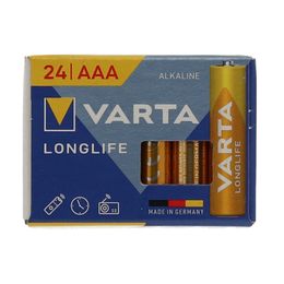 Varta Batterie Longlife 1,5 V AAA LR03 24 St&uuml;ck