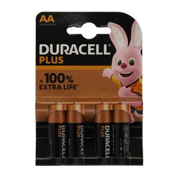 Duracell Batterie Plus Power 1,5 V AA LR6 4 St&uuml;ck
