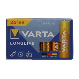 Varta Batterie Longlife 1,5 V AA LR6 24 St&uuml;ck