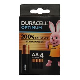 Duracell Batterie Optimum 1,5 V AA LR6 4 St&uuml;ck