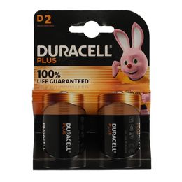 Duracell Mono-Batterie Plus Power 1,5 V D 2 St&uuml;ck