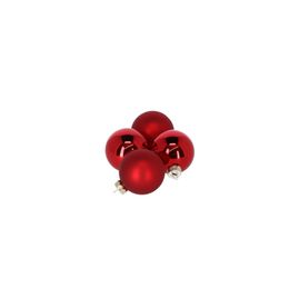 toom Christbaumschmuck rot &Oslash; 5,7 cm 24 St&uuml;ck