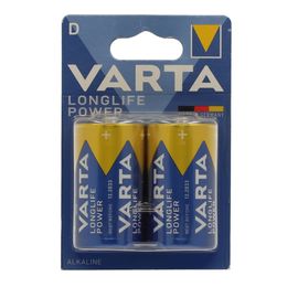Varta Mono-Batterie Longlife 1,5 V D 2 Stück