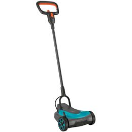 Akkurasenmäher Gardena "HandyMower 22/18V P4A Ready-To-Use", grau, B:98cm H:37cm T:22cm, Rasenmäher, 22/18V P4A Ready-To-Use Set, inkl. Akku und Ladegerät