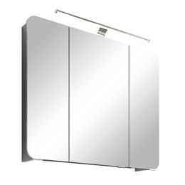 Pelipal LED-Spiegelschrank 'Indra' anthrazit 84,7 x 70 x 17 cm