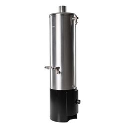 Wittigsthal GmbH Badeofen druckfest silber/schwarz 100 l, mit Mischbatterie 146,5 cm