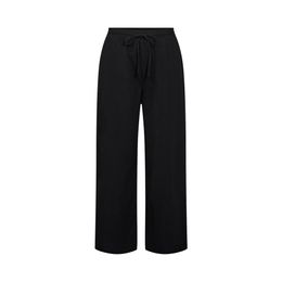 Schlupfhose soyaconcept "SC-CISSIE 49-C", Damen, Gr. M, N-Gr, schwarz, Web, Obermaterial: 100% Baumwolle, unifarben, normal, Hosen Schlupfhose, Sommerhose