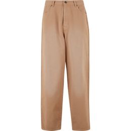 Bequeme Jeans Urban Classics "Urban Classics Herren 90‘s Jeans", Herren, Gr. 34, Normalgrößen, unionbeige, 100% Baumwolle, unifarben, Jeans