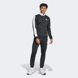 Trainingsanzug adidas Sportswear "M TR CB TS", Herren, Gr. XXL, schwarz, Obermaterial: 100% Polyester, Sportanz&uuml;ge Trainingsanzug