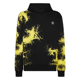 Sweatshirt Plein Sport "Splash", Jungen, Gr. 3XL, schwarz (02, schwarz), Obermaterial: 13% Polyester, 87% Baumwolle, Sweatshirts Sweatshirt