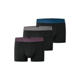 Schiesser Herren Boxershorts "95/5 Multipacks", Gr. 8sortiert 11, Single Jersey, Obermaterial: 95% Baumwolle, 5% Elasthan, Unterhosen, mit farblich