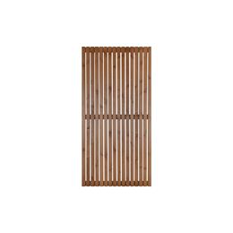 andrewex Sichtschutzzaun 'Quadra' Kiefernholz 90 x 180 cm