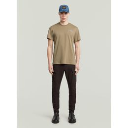 G-Star Raw Cargohose G-STAR "Zip Pocket 3D Skinny Cargohose 2.0", Damen, Gr. 33, Länge 34, dk schwarz, Obermaterial: 50% Baumwolle, 48% Baumwolle, 2% Elasthan, Hosen Cargohose