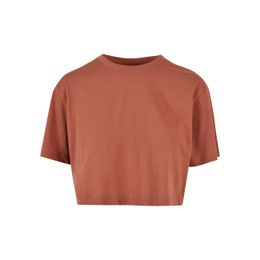 Urban Classics Damen T-Shirt "Urban Classics Damen Ladies Short Oversized Tee"terracotta, Gr. XXL, unifarben, 100% Baumwolle, Shirts