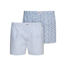 Webboxer Jockey "Everyday Woven", Herren, Gr. S, wei&szlig;, Webqualit&auml;t, Obermaterial: 100% Baumwolle, weit, Unterhosen, mit Eingriff und elastischem Bund