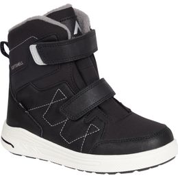 Winterstiefel McKINLEY "KI.-APR&Egrave;S-STIEFEL VALLEY II MID AQX J", Jungen, Gr. 38, schwarz night, charcoal, Synthetik, Schuhe Winterstiefel, Winterschuhe, Winterboots, Snowboots, wasserdicht