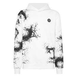 Sweatshirt Plein Sport "Splash", Jungen, Gr. 3XL, 01, wei&szlig;, Obermaterial: 13% Polyester, 87% Baumwolle, Sweatshirts Sweatshirt