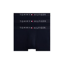 Boxer "3P BOXER BRIEF WB", Herren, Gr. S (48), desert sky, desert sky, desert sky, Jersey, Obermaterial: 95% Baumwolle, 5% Elasthan, Tommy Hilfiger Underwear, k&ouml;rpernah, Unterhosen