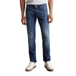 Marc O'Polo Stretch-Jeans MARC O'POLO "SJÖBO", Herren, Gr. 38, Länge 32, blau (authentic dunkelblau), Denim/Jeans, Obermaterial: 98% Baumwolle, 1% Elasthan, 1% sonstige Fasern, Jeans