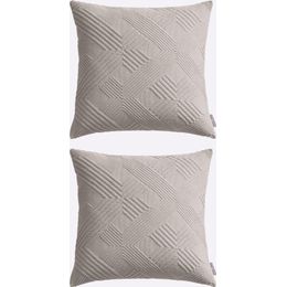Kissenh&uuml;lle PEREIRA DA CHUNA Gr. 4, beige, B:30cm L:50cm, Baumwolle, 100% Baumwolle, Kissenbez&uuml;ge, Kissenh&uuml;lle