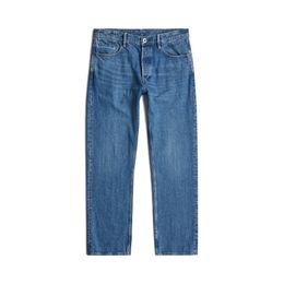 G-Star Raw 5-Pocket-Jeans G-STAR "Dakota Regular Straight Jeans", Damen, Gr. 33, Länge 30, faded watercourse, Obermaterial: 25% Baumwolle, Jeans 5-Pocket-Jeans