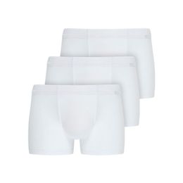 Trunk Jockey "Cotton +", Herren, Gr. M, wei&szlig;, Single Jersey, Obermaterial: 60% Baumwolle, 35% Lyocell, 5% Elasthan, unifarben, Unterhosen, ohne Eingriff, elastisch, weich