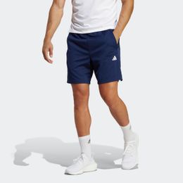 Shorts adidas Performance "TR-ES ALLSETSHO", Damen, Gr. XXL, N-Gr, blau (dunkelblau, weiß), Obermaterial: 100% Polyester, clean, Hosen Shorts