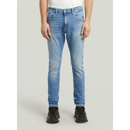 G-Star Raw 5-Pocket-Jeans G-STAR "Revend FWD Skinny Jeans", Damen, Gr. 32, Länge 34, sun faded summer sky, Obermaterial: 2% Elasthan, Jeans 5-Pocket-Jeans