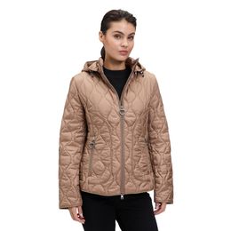 Outdoorjacke Betty Barclay "Damen mit abnehmbarer Kapuze", Damen, Gr. 36, chanterelle, Obermaterial: 100% Polyamid, tailliert, Jacken Outdoorjacke