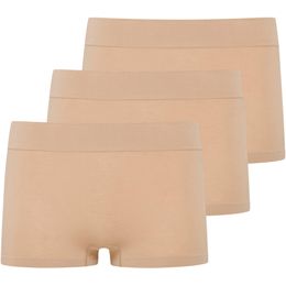 Panty Jockey "Seamfree Comfort", Damen, Gr. L, beige (light beige), Microfaser, Obermaterial: 80% Viskose, 18% Polyamid, 2% Elasthan, unifarben, k&ouml;rpernah, Unterhosen Panty, breiter elastischer Bund