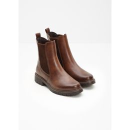 Tamaris Chelsea-Boots bei bonprix, braun