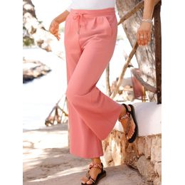 Culotte Inspirationen, Damen, Gr. 40, Normalgr&ouml;&szlig;en, flamingo, 58% Viskose, 36% Polyamid, 6% Elasthan, unifarben, Hosen Culotte
