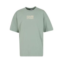 Karl Kani Damen T-Shirt "Karl Kani Kani Studios Print T-Shirt"gr&uuml;n, Gr. XS, bedruckt, 100% Baumwolle, Shirts