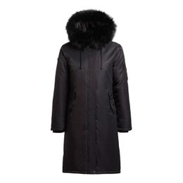 Kurzmantel Khujo "JILLA", Damen, Gr. L, moody plum, 100% Polyamid, unifarben, eingesetzt Rippb&uuml;ndchen mit Windstopper, M&auml;ntel Kurzmantel