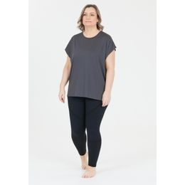 Funktionsshirt Q BY ENDURANCE "Jenirei", Herren, Gr. 48, grau, 90% Polyester, 10% Elasthan, unifarben, normal, Rundhals, Shirts Funktionsshirt, mit atmungsaktivem Recycling-Polyester