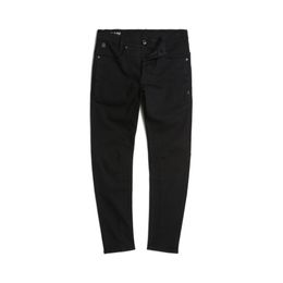 G-Star Raw Regular-fit-Jeans G-STAR "D-Staq Slim Jeans", Damen, Gr. 32, Länge 36, pitch schwarz, Obermaterial: 26% Baumwolle, 7% Elastomultiester, 1% Elasthan, Jeans