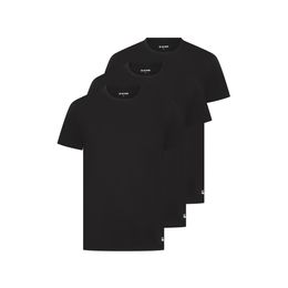 G-Star Raw T-Shirt G-STAR "COVE, T-SHIRTS 3 PACK CREW", Herren, Gr. M, schwarz, Jersey, Obermaterial: 50% Baumwolle, 45% Modal, 5% Elasthan, unifarben, regular fit normal, Rundhals, abgesteppte Kante, Shirts T-Shirt, Regular Fit in Rundhalsform