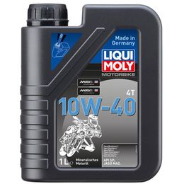 4-Takt Motor&ouml;l Liqui Moly Motorbike 4T 10W-40, mineralisch, 1 Liter