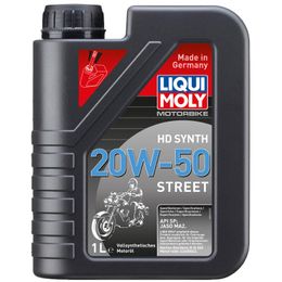 Motor&ouml;l Liqui Moly Motorbike HD Synth 20W-50 Street, vollsynthetisch, 1 Liter