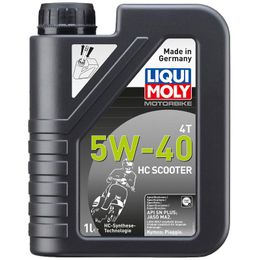 4-Takt Motor&ouml;l Liqui Moly Motorbike 4T 5W-40 HC Scooter, Synthesetechnologie, 1 Liter