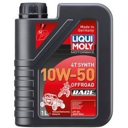 4-Takt Motor&ouml;l Liqui Moly Motorbike 4T Synth 10W-50 Offroad Race, vollsynthetisch, 1 Liter