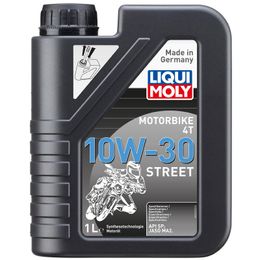 4-Takt Motor&ouml;l Liqui Moly Motorbike 4T 10W-30 Street, Synthesetechnologie, 1 Liter