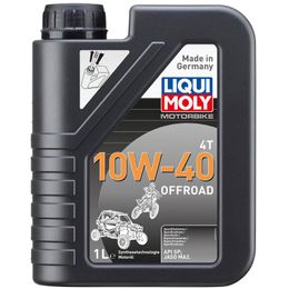 4-Takt Motor&ouml;l Liqui Moly Motorbike 4T 10W-40 Offroad, Synthesetechnologie, 1 Liter