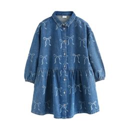 next Kleid M&auml;dchen Gr&ouml;&szlig;e 116 blue denim