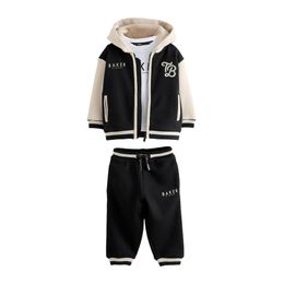 Baker by Ted Baker Set Jungen Gr&ouml;&szlig;e 80 beige / schwarz / wei&szlig;