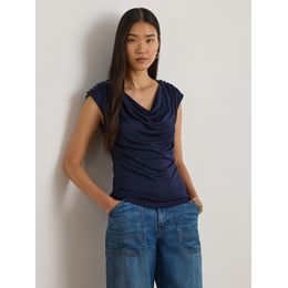Lauren by Ralph Lauren Lauren Ralph Lauren Top Damen Gr&ouml;&szlig;e M dunkelblau